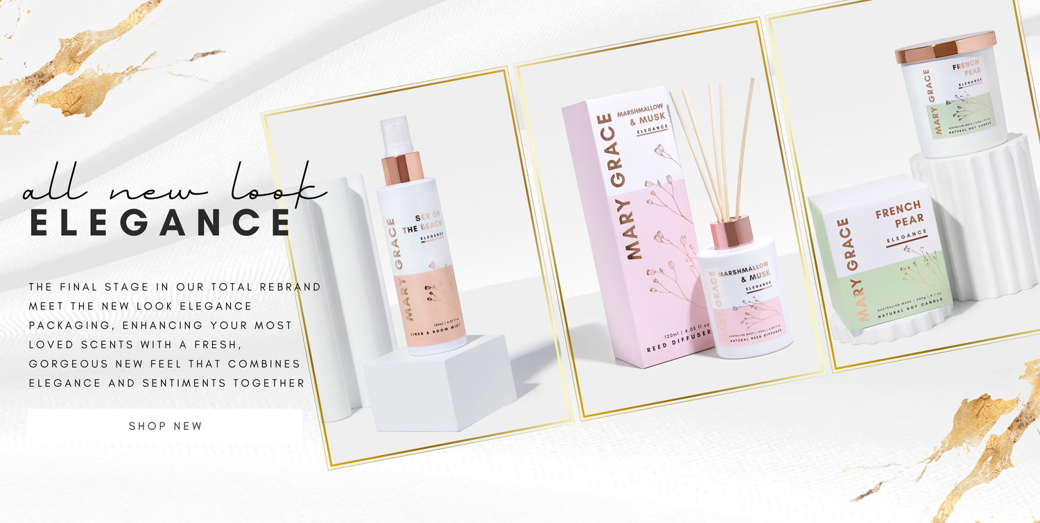 Mary Grace: Sensitive Skincare & Beauty, Soy Candles, Diffusers & More