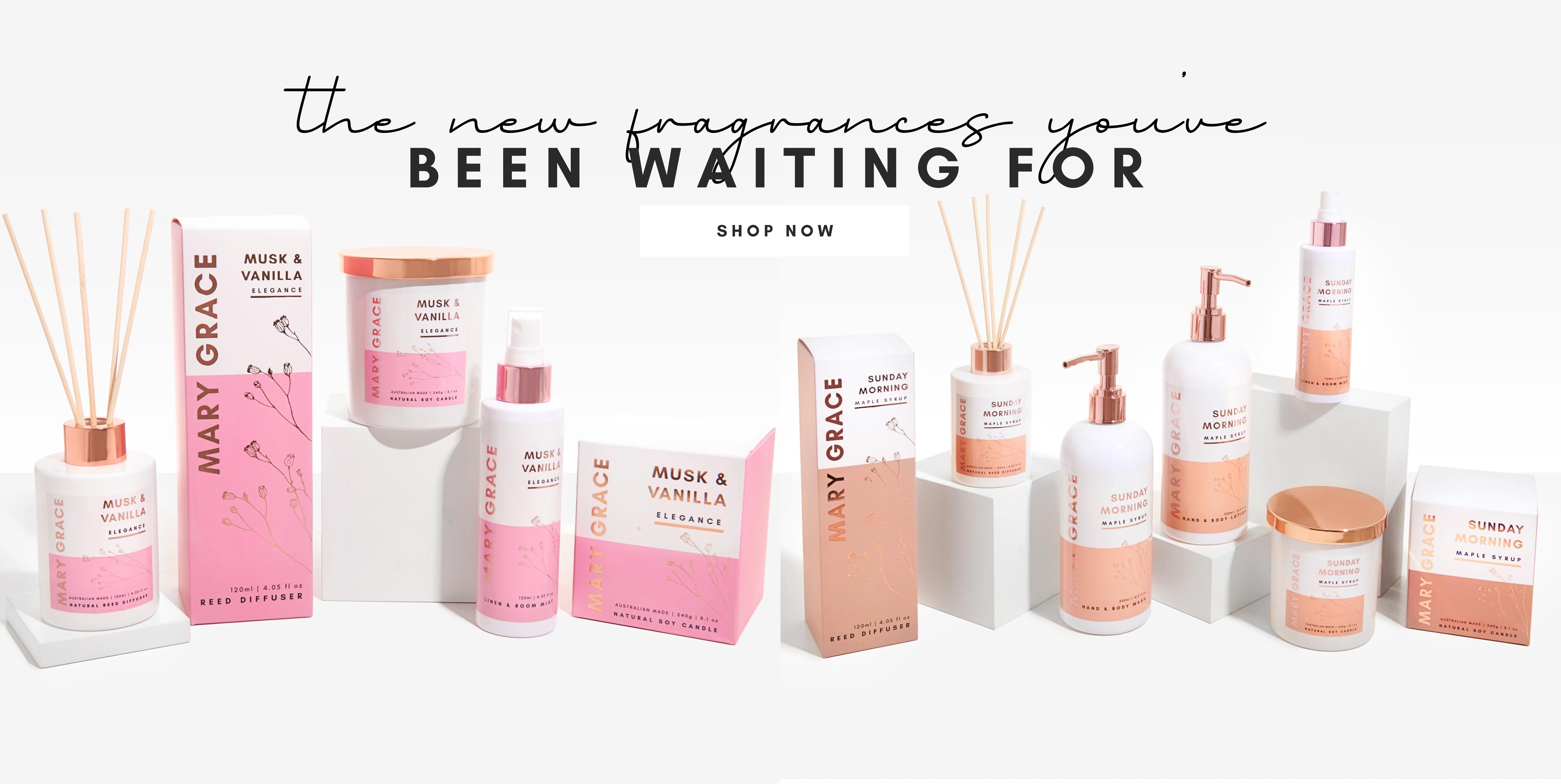 Mary Grace: Sensitive Skincare & Beauty, Soy Candles, Diffusers & More