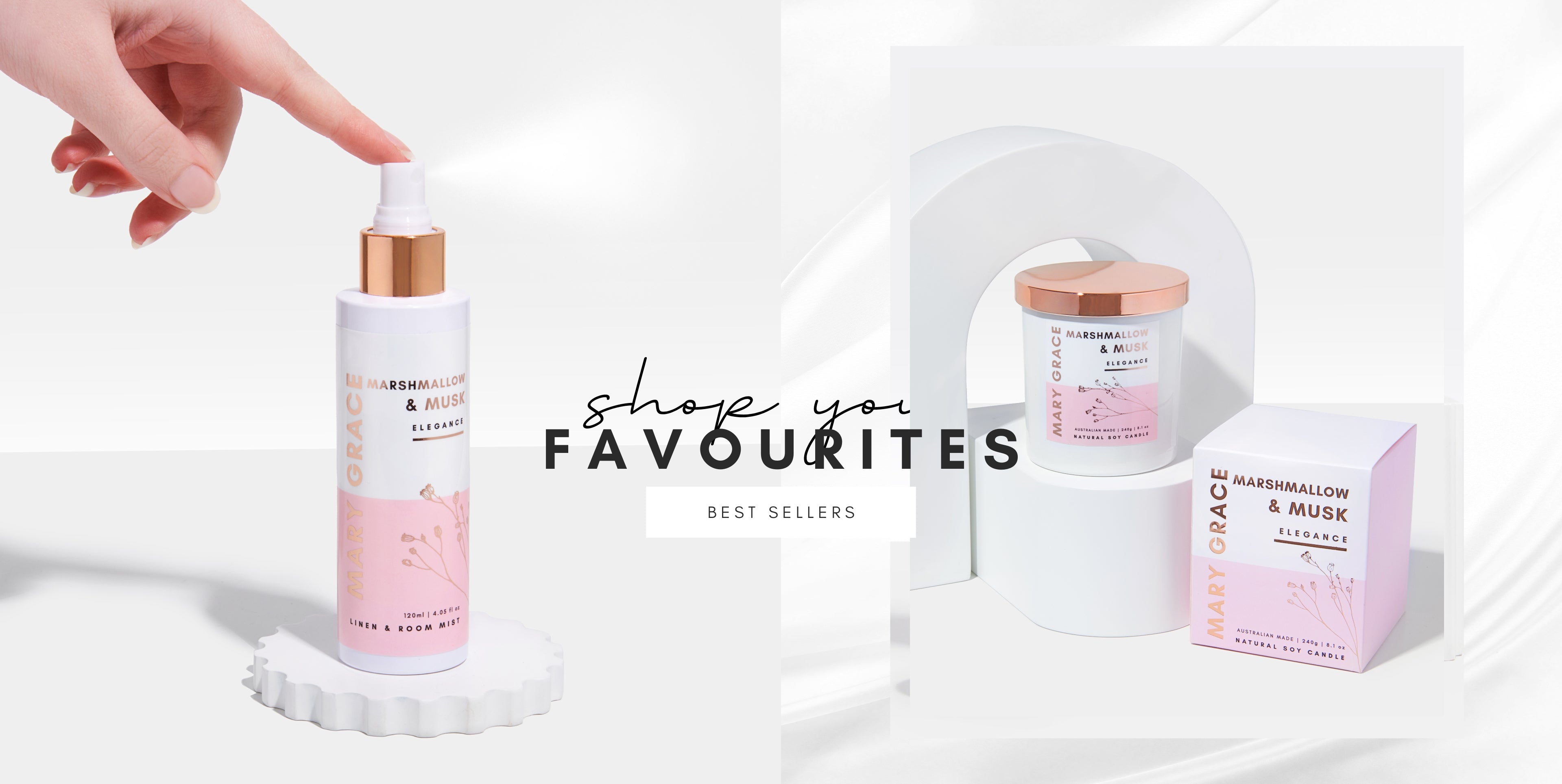 Mary Grace: Sensitive Skincare & Beauty, Soy Candles, Diffusers & More