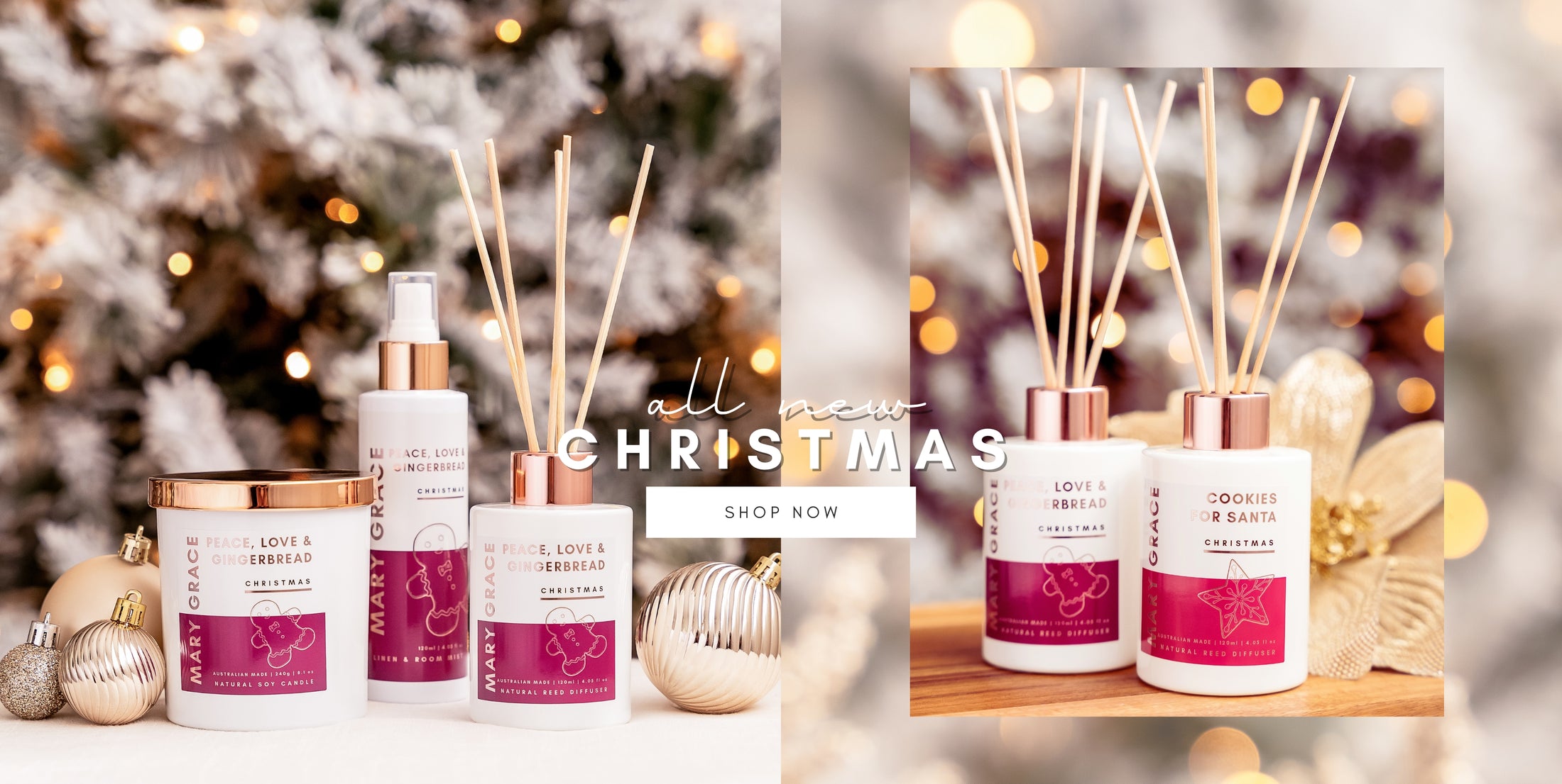 Mary Grace: Sensitive Skincare & Beauty, Soy Candles, Diffusers & More